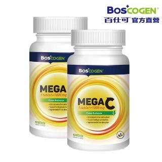 即期品【Boscogen 百仕可】買1送1★MEGA C高單位緩釋C錠_100粒/瓶x2瓶(美國原裝進口/全素可食/效期:250731)-momo購物網 - 好評推薦 - 2025年12月