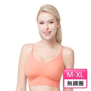 【Swear 思薇爾】Smart body系列M-XL無鋼圈素面無痕短背心(萩金膚)-momo購物網