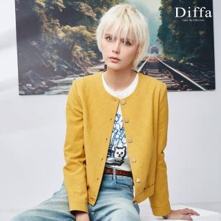 【Diffa】精緻葉子織紋外套-女-momo購物網 - 好評推薦 - 2024年11月