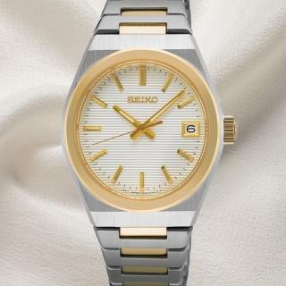 【SEIKO 精工】CS系列 簡約時尚 橫條紋手錶 -34mm(SUR578P1/6N42-00N0KS)-momo購物網 - 好評推薦 ...