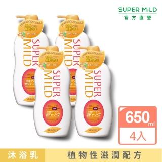 【SUPER MILD】沐浴乳花果香 650ml(4入組)-momo購物網 - 好評推薦 - 2026年6月