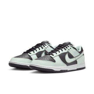 【NIKE 耐吉】運動鞋 休閒鞋 男鞋 女鞋 NIKE DUNK LOW RETRO PRM 黑 淺灰綠 皮革 低筒(FZ1670001 ...