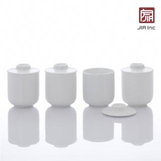 【JIA 品家】異同系列陶瓷茶杯兩入組(珠紋/條紋/斜紋/格紋)-momo購物網 - 好評推薦 - 2025年12月