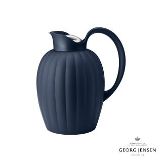 【Georg Jensen 官方旗艦店】BERNADOTTE 保溫壺 午夜藍(不鏽鋼 ABS塑膠)-momo購物網