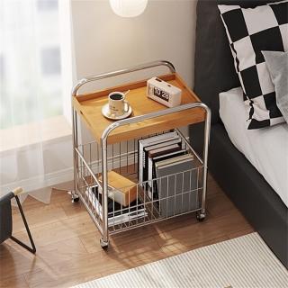 【Lexiang樂享】床頭櫃可移動小推車沙發邊幾側邊櫃置物架茶幾桌子客廳餐廳零食臺(床頭櫃/小推車/置物架)-momo購物網 - 好評推薦 ...