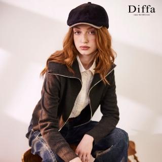 【Diffa】翻領拉鍊式設計線衫外套-女-momo購物網 - 好評推薦 - 2025年1月