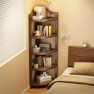 【WOG 窩居】轉角落地書架置物架靠墻收納拐角窄櫃-6層(書架/置物架/落地架)-momo購物網 - 好評推薦 - 2025年10月