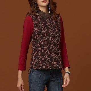【古典美】08085配色刺繡斜開背心(棉麻/純棉/亞麻/中國風/漢服/茶禪服/手染服)-momo購物網 - 好評推薦 - 2025年12月