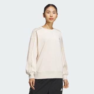【adidas 愛迪達】ESSENTIALS PLUS 運動上衣 大學T 女 JF1413-momo購物網 - 好評推薦 - 2025年1月