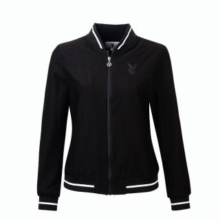【PLAYBOY GOLF】女款小方格休閒薄外套-黑(GOLF/高爾夫/KC24212-88)-momo購物網 - 好評推薦 - 2025年10月