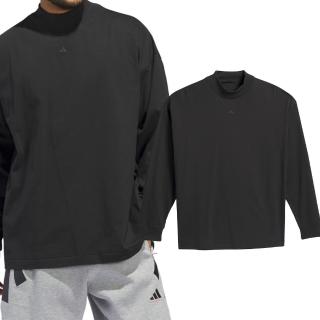 【adidas 愛迪達】One BB LS Tee 男款 女款 黑色 運動 休閒 中性 上衣 長袖 IZ4910-momo購物網 - 好評推薦 ...