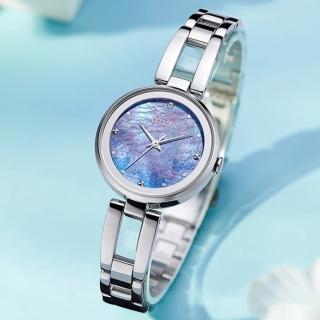 【CITIZEN 星辰】LADYS系列 希望之藍 光動能 時尚手環腕錶 七夕 情人節 送禮 推薦(EM0801-85N)-momo購物網 ...