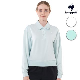 【LE COQ SPORTIF 公雞】休閒經典長袖POLO衫 女款-2色-LWU22344-momo購物網 - 好評推薦 - 2025年8月