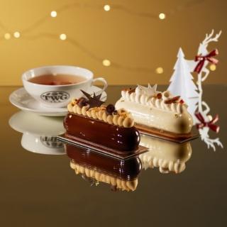 【TWG Tea】聖誕限定木柴蛋糕 雙入提貨券(香草柑橘 小+榛果百香 小)-momo購物網 - 好評推薦 - 2024年12月