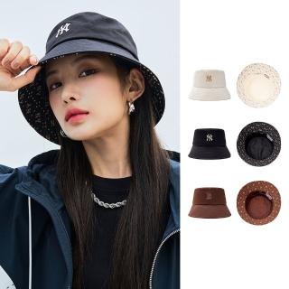 【MLB】漁夫帽 MONOGRAM系列 洋基/紅襪隊(3AHTM103N-三款任選)-momo購物網