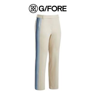 【G/FORE】SIDE STRIPE STRETCH TECHNICAL TWILL TROUSER 女士 高爾夫長褲 米褐色 ...