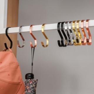 【zozo】買二送二 金屬S型掛勾(S鉤/廚房掛勾/衣服掛勾/免釘掛勾)-momo購物網 - 好評推薦 - 2025年10月