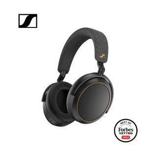 【SENNHEISER 森海塞爾】Momentum 4 Wireless 主動降噪耳罩式藍牙耳機 曜金黑 M4AEBT-momo購物網 ...