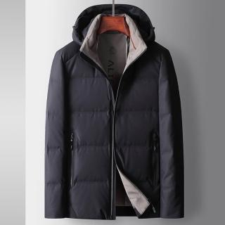【巴黎精品】現貨+預購 真羽絨90%鵝絨羽絨外套羽絨衣夾克(保暖內外兼備溫暖貼心男外套2色a1ix10)-momo購物網 - 好評推薦 ...