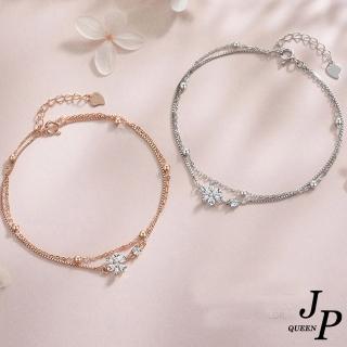 【Jpqueen】春漾櫻花晶鑽雙層串珠韓風手鍊(2色可選)-momo購物網 - 好評推薦 - 2025年9月