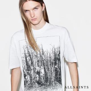 【ALLSAINTS】BRACKEN 純棉寬鬆龐克短袖T恤 M047PB(寬鬆版型)-momo購物網