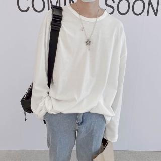 【AMERO】男女款 長袖寬大薄長T(男女款 長袖薄長T 寬大版型 情侶裝)-momo購物網 - 好評推薦 - 2025年12月