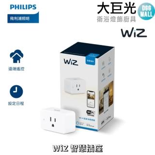 【Philips 飛利浦】Wi-Fi WiZ 智慧照明 智慧插座(PW05N)-momo購物網 - 好評推薦 - 2024年12月