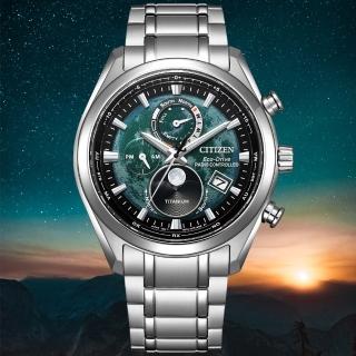 【CITIZEN 星辰】GENTS系列 電波月相 鈦金屬 光動能腕錶 七夕 情人節 送禮 推薦(BY1010-81X)-momo購物網 ...