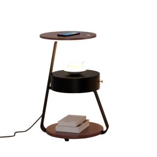 【Josie】智能床頭櫃燈 黑色抽屜+無線充電+智能調光(床邊櫃 邊櫃 收納櫃 床頭櫃 隙縫櫃 窄櫃 茶几 抽屜櫃)-momo購物網 - 好評 ...