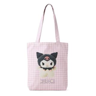 【SANRIO 三麗鷗】Pitatto Friends系列 棉質手提袋 托特包 酷洛米-momo購物網 - 好評推薦 - 2025年12月
