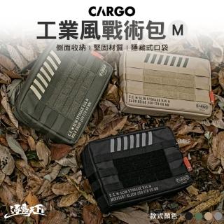 【Cargo】工業風戰術包 M(拉鍊收納包 收納包 戰術包 拉鍊式戰術包 戶外 露營 逐露天下)-momo購物網