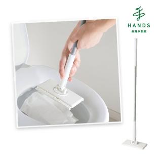 【台隆手創館】日本iizyy不髒手便利兩用浴廁拖把(除塵拖把 平板拖把 浴室拖把 除塵紙拖把 洗臉巾拖把)-momo購物網 - 好評推薦 ...