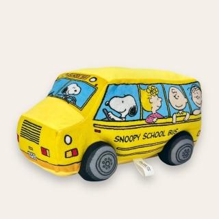 【PEANUTS】SNOOPY史努比校車玩偶抱枕(12吋史努比校車 3712010)-momo購物網 - 好評推薦 - 2026年1月