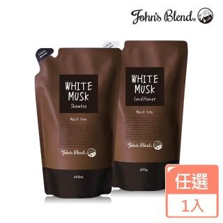 【John’s Blend】香氛草本保濕洗髮精450ml/潤髮乳400ml(補充包/公司貨/任選)-momo購物網 - 好評推薦 - 2025年5月
