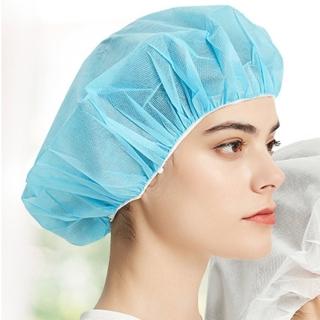 【中科佳庭 100入圓帽不織布】加大不織布圓帽綠藍色防護帽(防塵帽隔離帽拋棄帽一次帽)-momo購物網 - 好評推薦 - 2025年12月