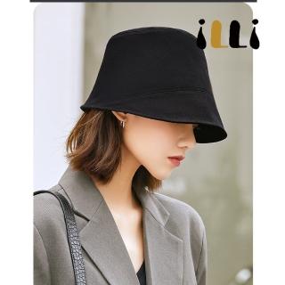 【illi】現貨 素面人造皮革漁夫帽-momo購物網 - 好評推薦 - 2025年12月