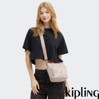 【KIPLING官方旗艦館】粉提花手提斜背二用小包-PATYA-momo購物網 - 好評推薦 - 2025年6月