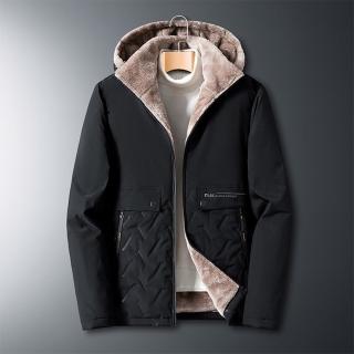 【米蘭精品】現貨+預購 工裝外套休閒夾克(寬鬆連帽加絨時尚男外套2色74jd79)-momo購物網 - 好評推薦 - 2025年9月