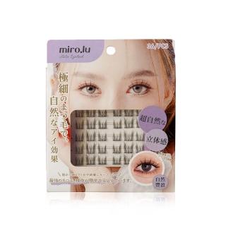 【Miro.lu】擬真軟毛分段式免膠假睫毛(自然豐盈36入)-momo購物網 - 好評推薦 - 2025年12月