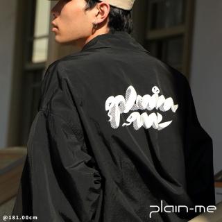 【plain-me】防潑水 OVERSIZE 蛇年視覺教練外套 PLN1178-251(男外套 女外套 外套 休閒外套)-momo購物網 - 好評推薦 - 2025年12月