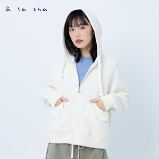【a la sha】家族短版連帽外套-momo購物網