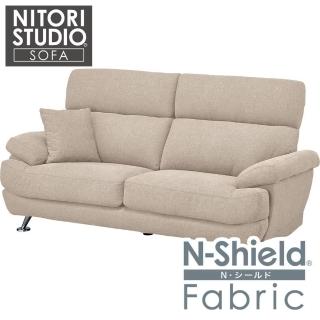 【NITORI 宜得利家居】 耐磨耐刮 防潑水貓抓布 3人用布沙發 BS13 N-SHIELD FB AQ-BE(耐磨耐刮)-momo購物網 ...