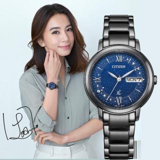 【CITIZEN 星辰】Hebe 聯名簽名款光動能腕錶-32.5mm 雙12 送禮首選 自用(EW2428-59L)-momo購物網 - 好評 ...
