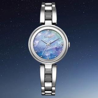 【CITIZEN 星辰】LADYS 光動能 限定款希望之藍時尚手環女錶-白蝶貝x銀/28mm(EM0801-85N)-momo購物網 - 好評 ...