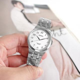 【SEIKO 精工】輕薄簡約 數字刻度 礦石強化玻璃 日本機芯 不鏽鋼手錶 白色 34mm(SCXP027)-momo購物網 - 好評推薦 - 2026年1月