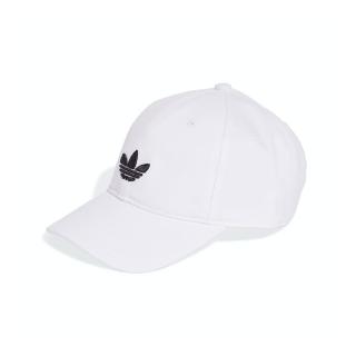 【adidas 愛迪達】Baseball Cap AC 白色 遮陽帽 三葉草 帽子 運動帽 棒球帽 JC6025-momo購物網 - 好評推薦 ...