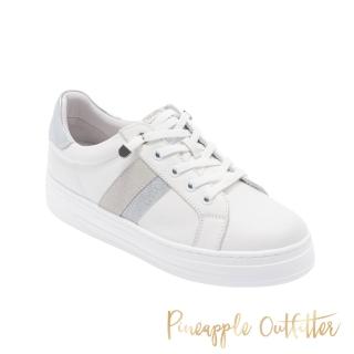 【Pineapple Outfitter】KAAMIL 拼接雙色線條休閒鞋(銀色)-momo購物網 - 好評推薦 - 2025年8月