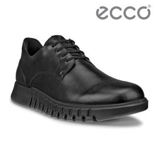 【ecco】GRUUV STUDIO M 樂步都會皮革休閒正裝鞋 男鞋(黑色 51231451052)-momo購物網 - 好評推薦 ...