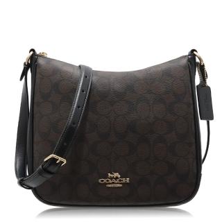 【COACH】經典 PVC / 中款 / 斜背包(深咖啡)-momo購物網 - 好評推薦 - 2025年8月