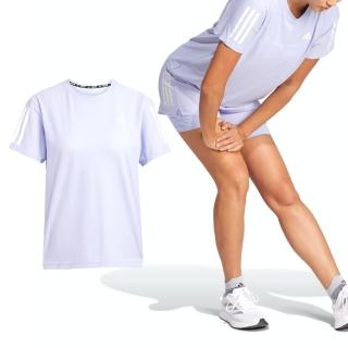 【adidas 愛迪達】OTR B Tee 女款 藍紫色 吸濕排汗 圓領 運動 休閒 短袖 JD6435-momo購物網 - 好評推薦 ...